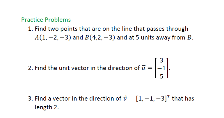 [Solution] Length of a Vector | Wizeprep