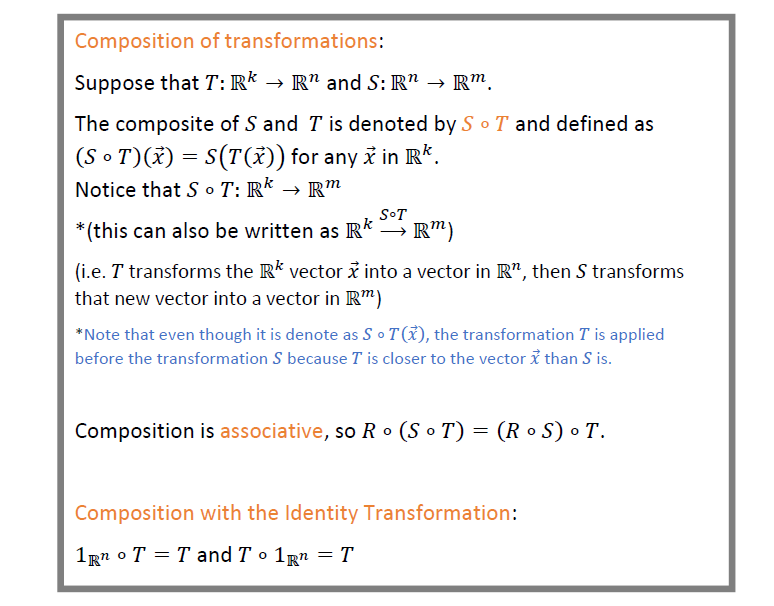 [Solution] Composition of Transformations | Wizeprep